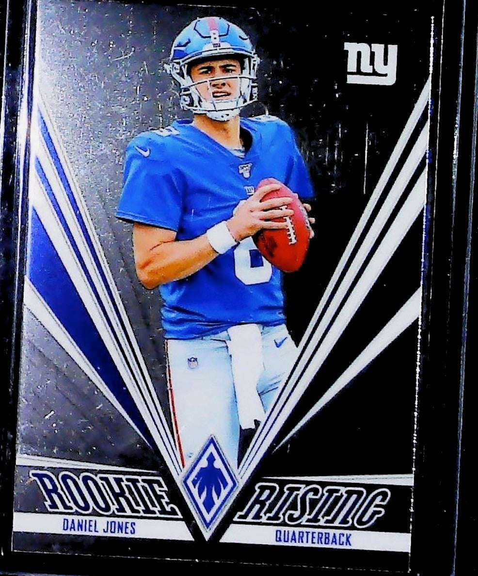 2019 Panini Phoenix Football Daniel Jones Rookie Rising RC COLTS GIANT ...